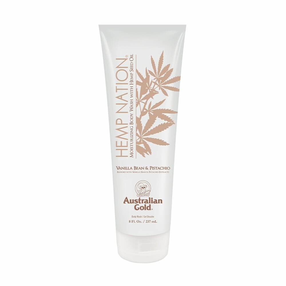 Гель для душа Hemp Nation Vanilla Bean&Pistachio, увлажняющий, Vegan, 237мл
