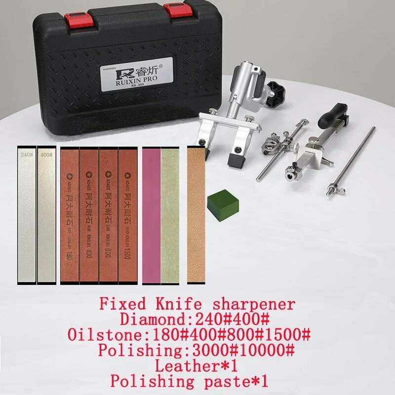 Ruixin Pro RX009 Точилка для ножей, Color: RX009-2J-4Y-X2P-PG