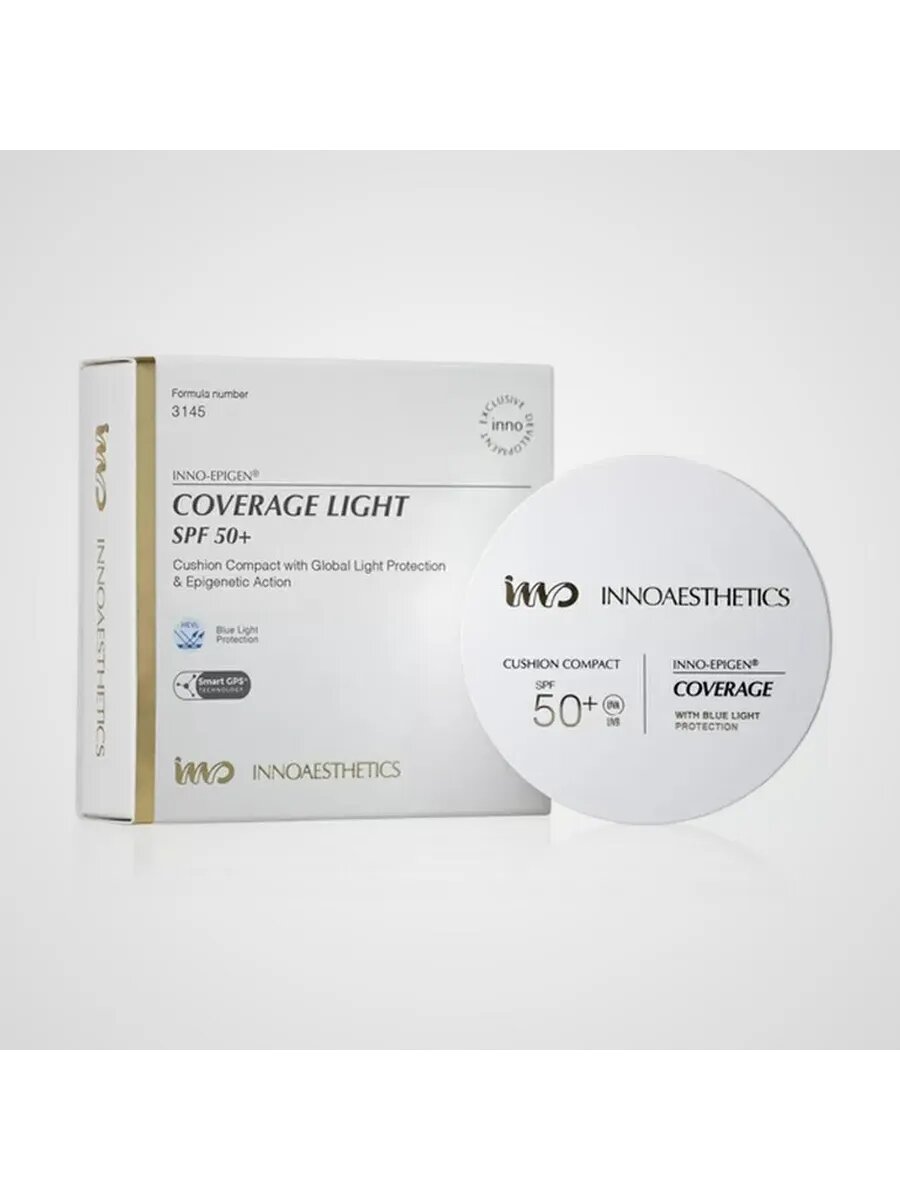 INNO-EPIGEN Coverage SPF50+ Light Крем 12 гр