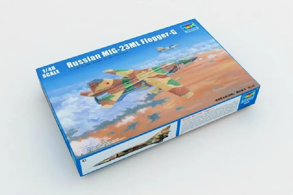Trumpeter 1/48 02855 Микоян МиГ-23МЛ Флоггер-Г Самолеты сборная модель