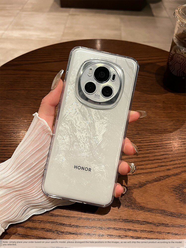Прозрачный чехол для Honor Magic 3 Pro, мягкий TPU, защита от ударов, узкий чехол