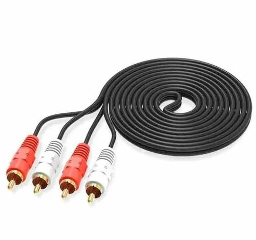 Кабель соединительный 2RCA на 2RCA ENERGY POWER (черный) 5 м