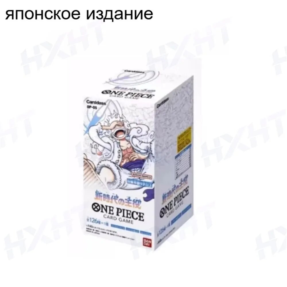 Bandai One Piece OPCG Op05: Японская Версия Бустер-Коробка, Коллекционные Карты