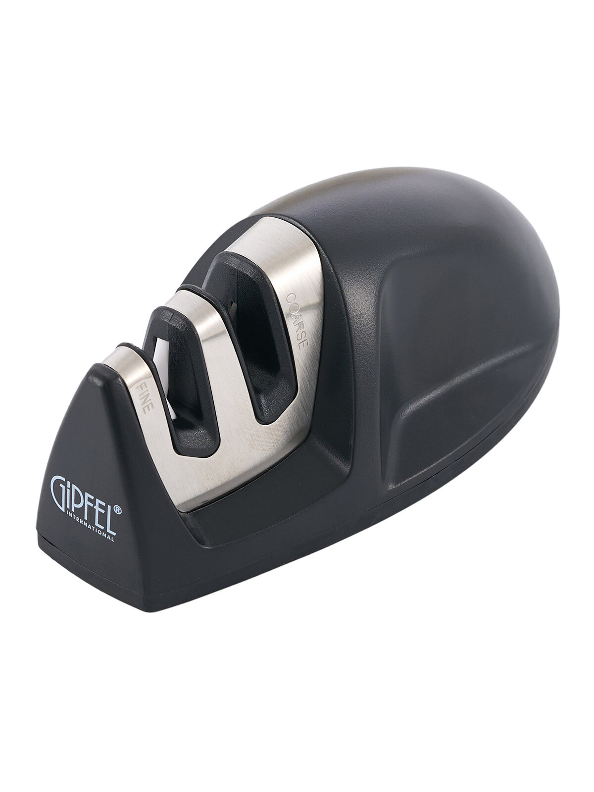 Ножеточка Gipfel Root 2908, размер 10х5х4 см, пластиковая, черный