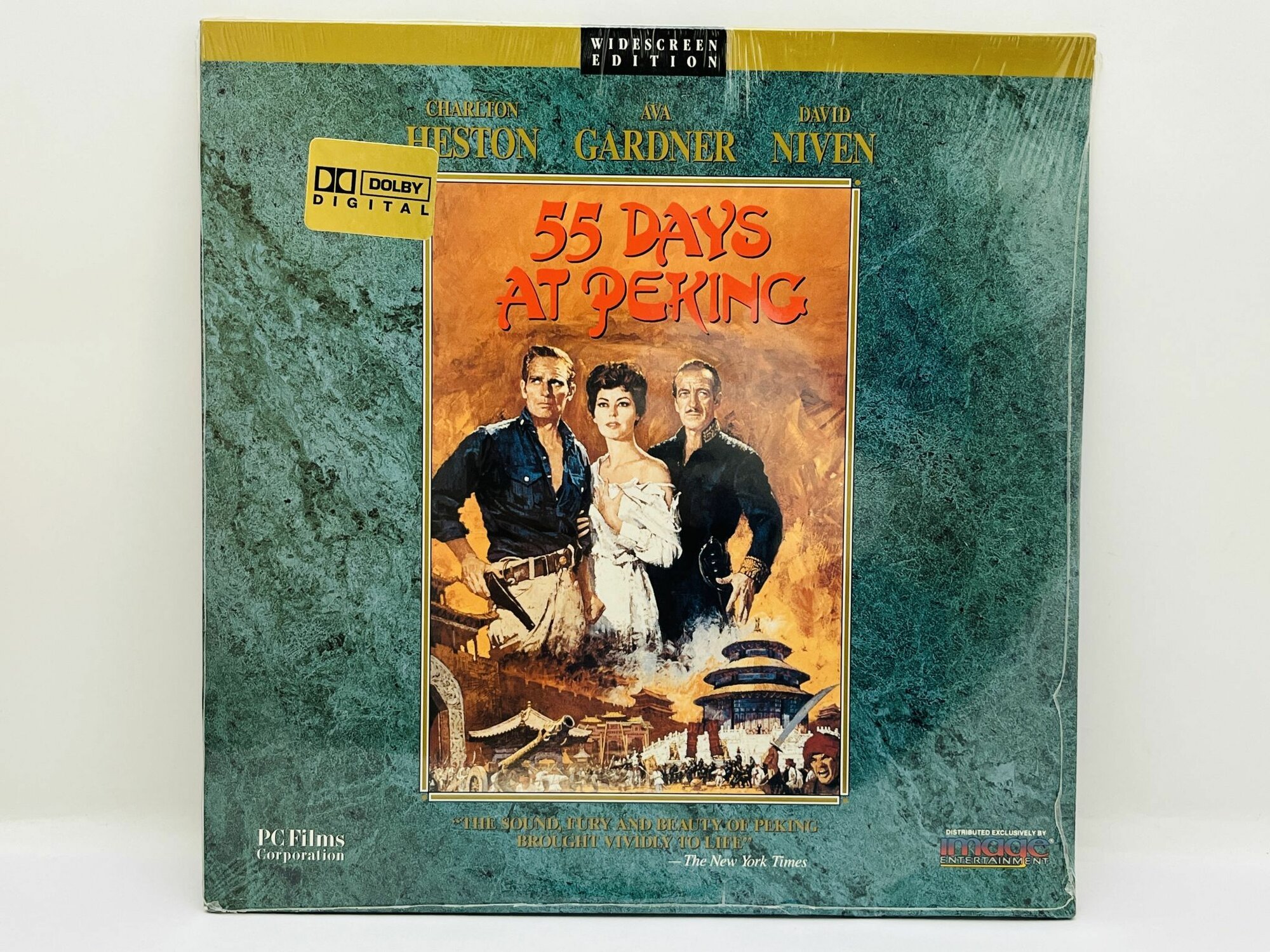 55 дней в Пекине / 55 Days at Peking. Николас Рэй. Чарлтон Хестон. ID3681PF. SEALED. Laserdisc (LD)