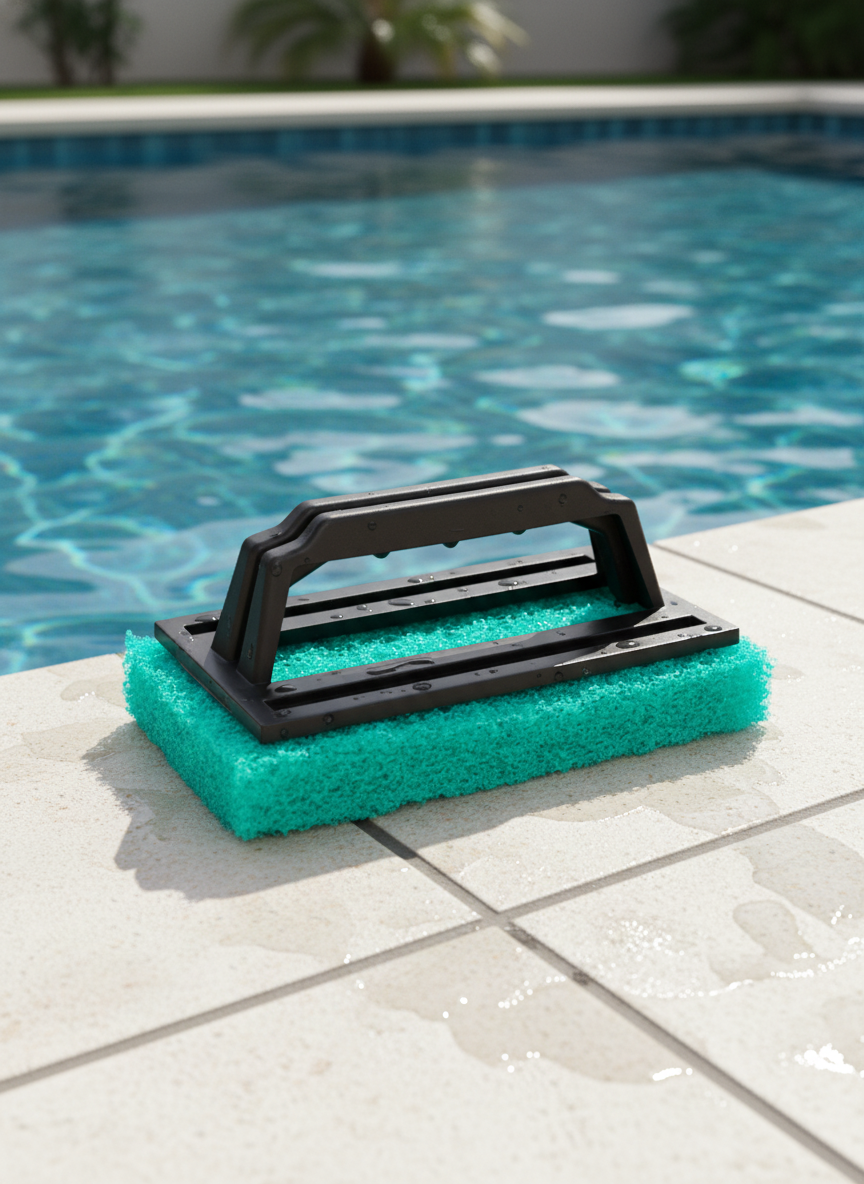 Щетка для уборки бассейна, чистки бассейна Aquafilter, 15х9х2 см