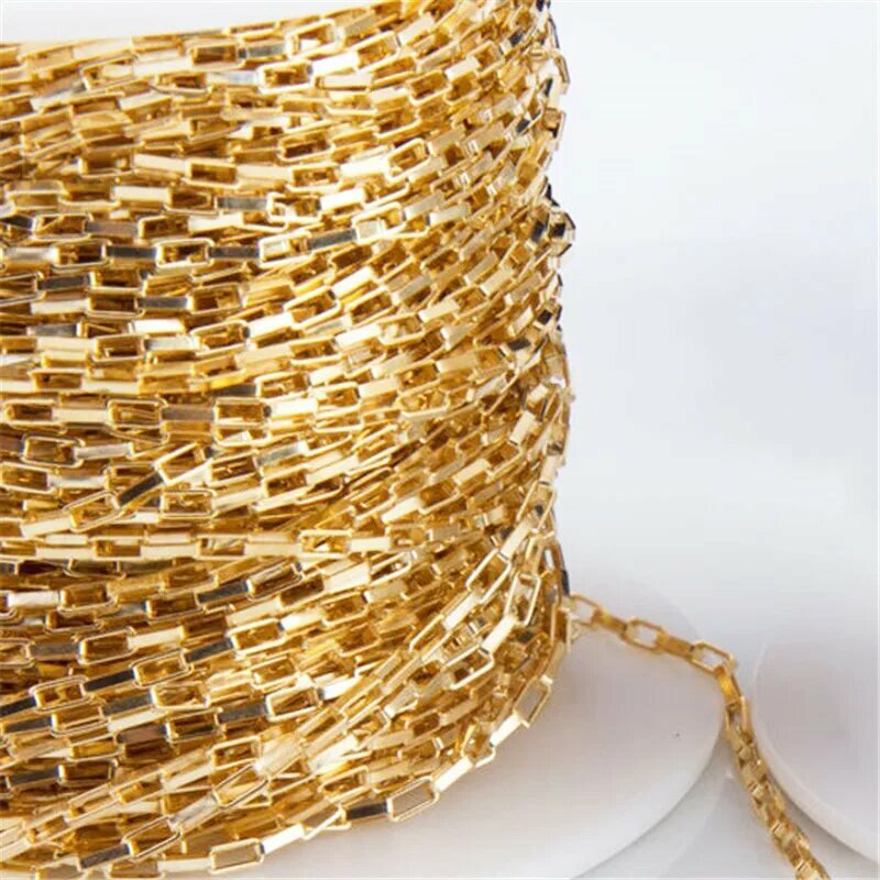 Цепочка из позолоченного золота BTOO 14K 1.25 мм