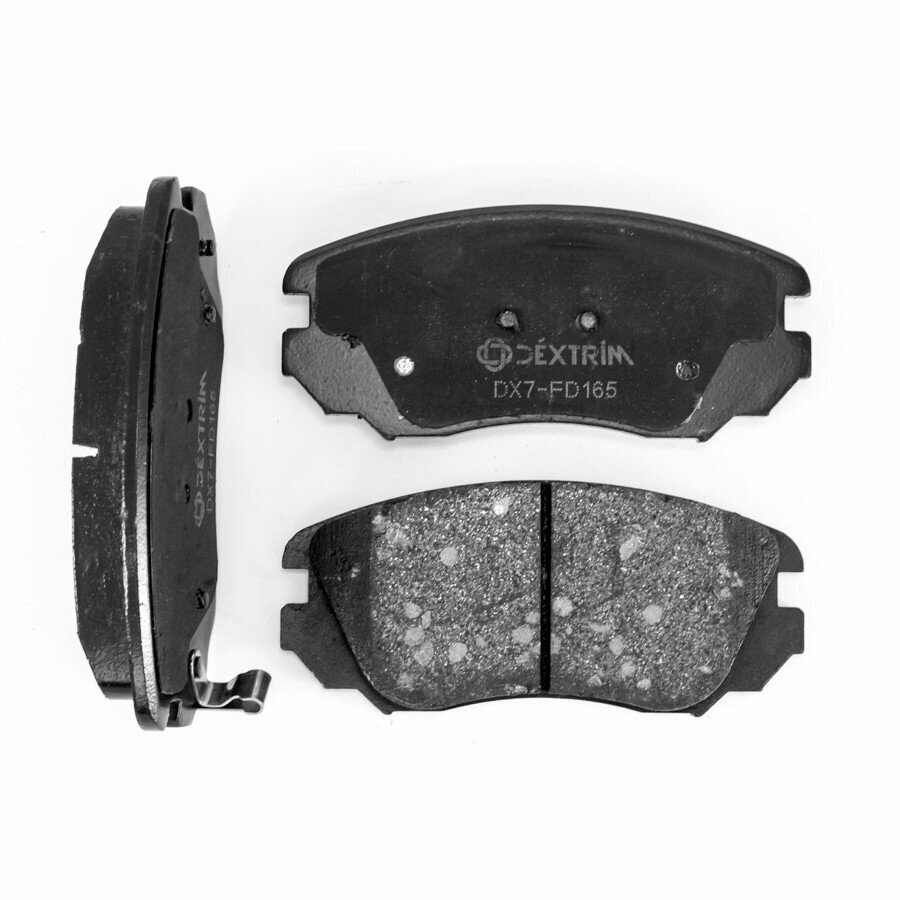 DEXTRIM DX7FD165 колодки тормозные передние