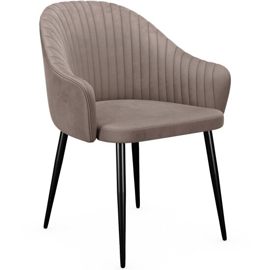 Стул Dikline 440М C43 капучино, ножки черные