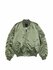Бомбер ALPHA INDUSTRIES, размер 46, зеленый,