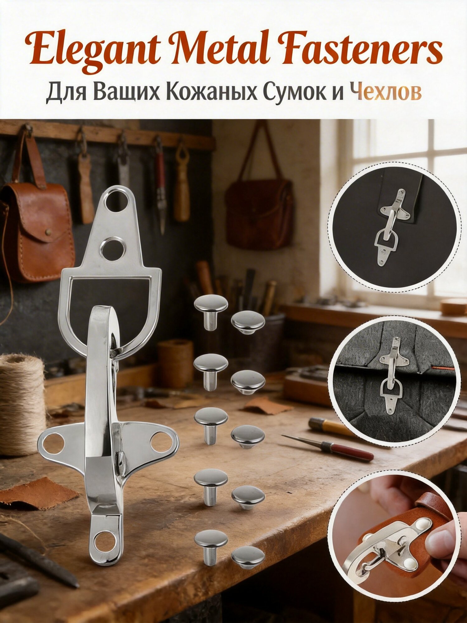 Металлическая застежка для кардигана из цинкового сплава, серебристая декоративная пряжка для свитеров и шали, 1 комплект