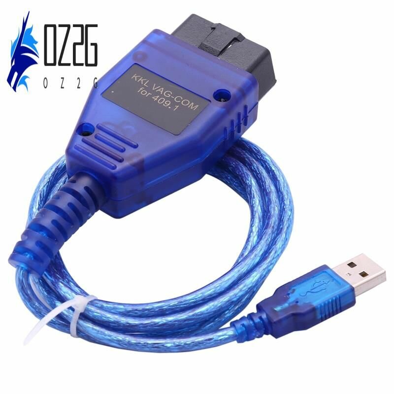 OBD2 кабель VAG409.1 USB-Com диагностический кабель 16-pin J1962 для Audi Seat VW VAG, совместим с XP/98SE/2000/NT