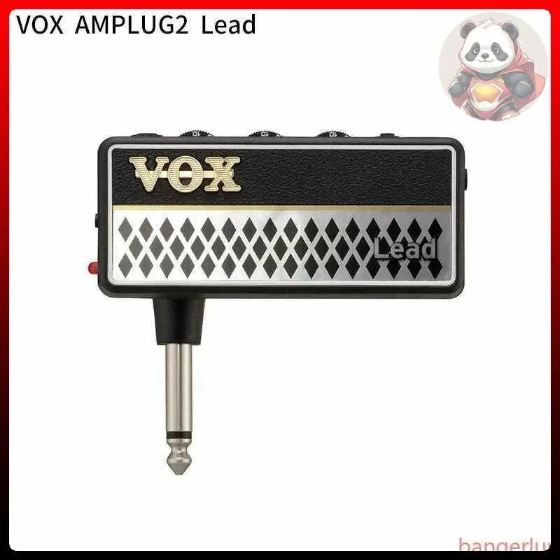 VOX AMPLUG2 Lead Портативный мини-усилитель для наушников, гитары/бас-гитары, аксессуары для гитары