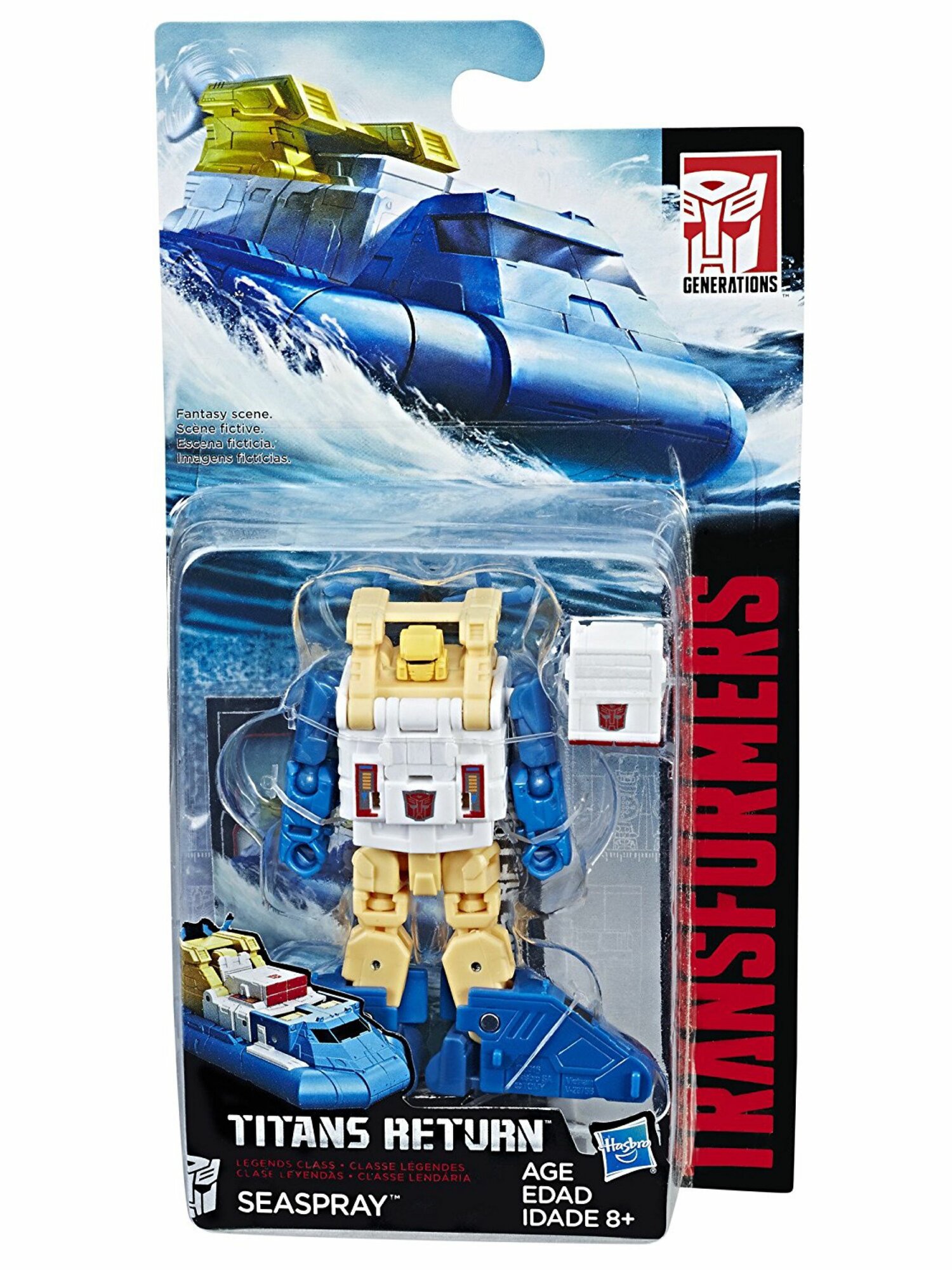 Трансформер "SEASPRAY", высота 9 см, Transformers Legends Class, HASBRO