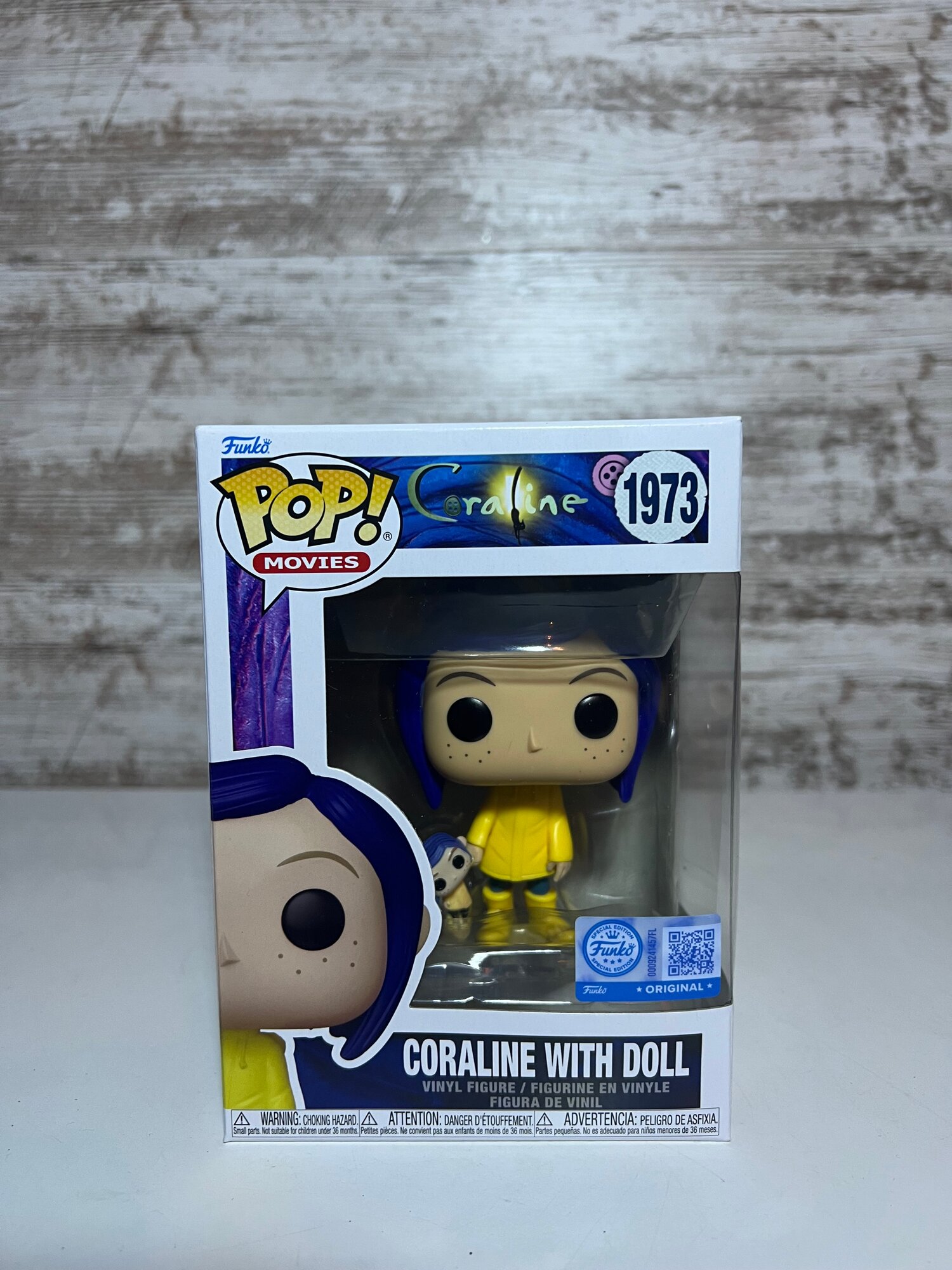 Фигурка Фанко Коралина , Коралины в Стране Кошмаров, Coraline with Doll, 10 см от Funko