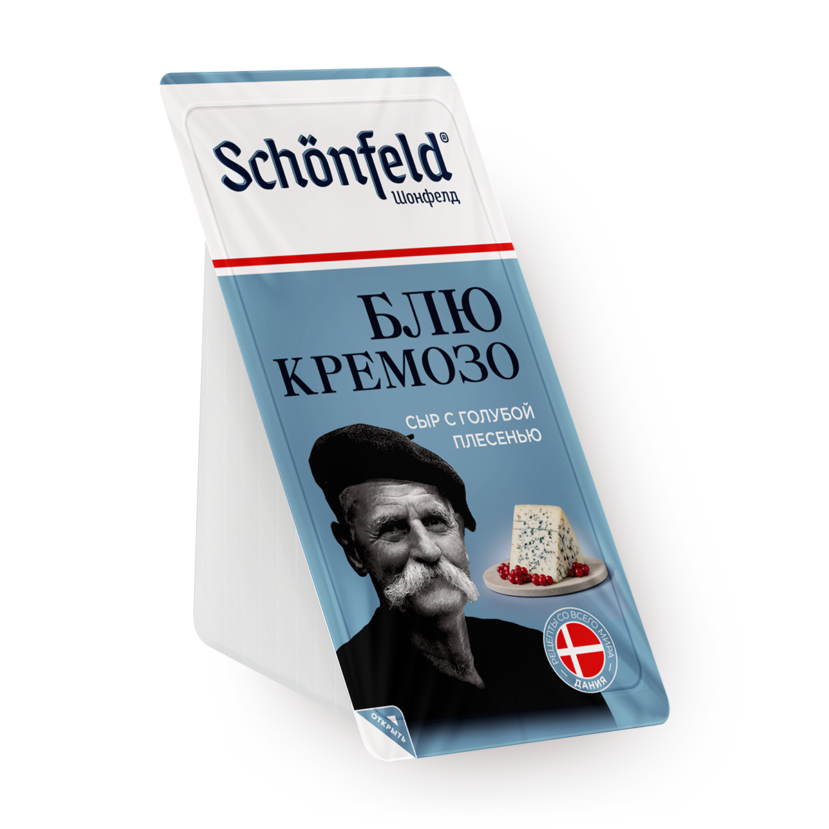 Сыр с голубой плесенью Schonfeld Blue Cremoso 50%