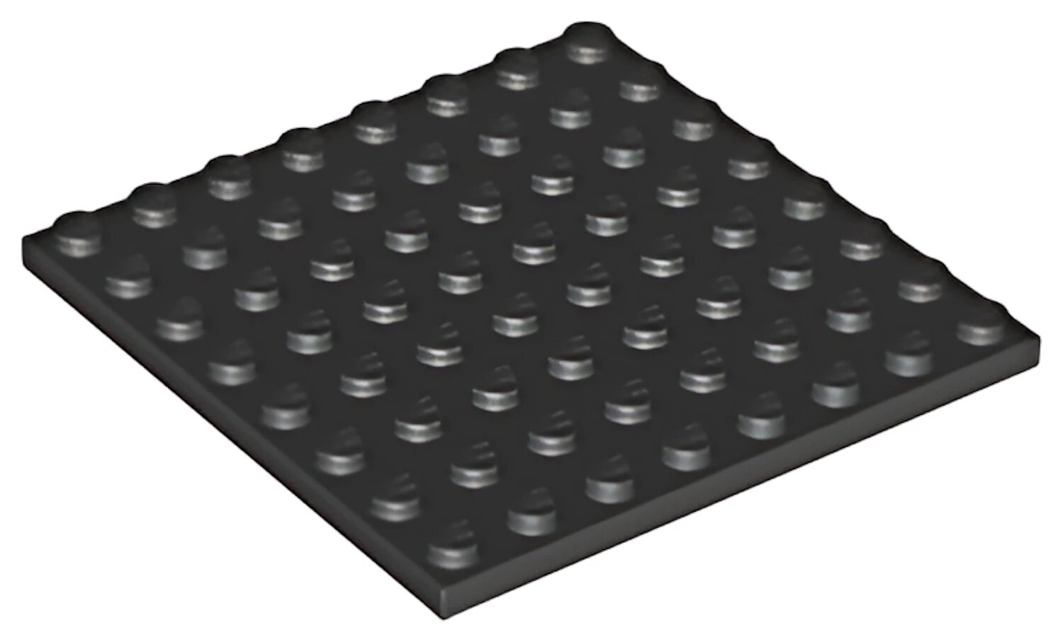 Деталь LEGO Пластина Plate 8 x 8 41539 Black U