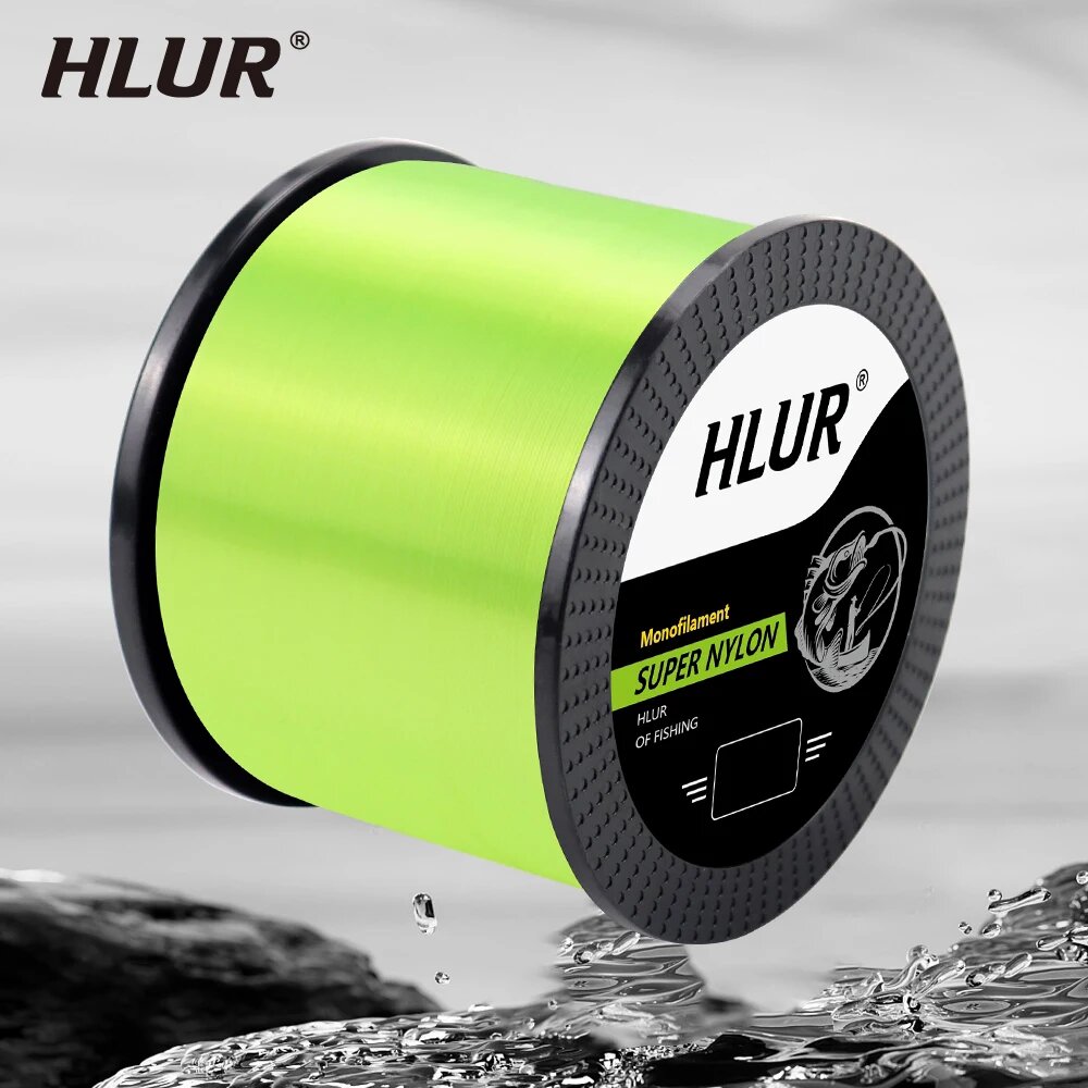 Леска рыболовная HLUR нейлоновая зеленая 1000м