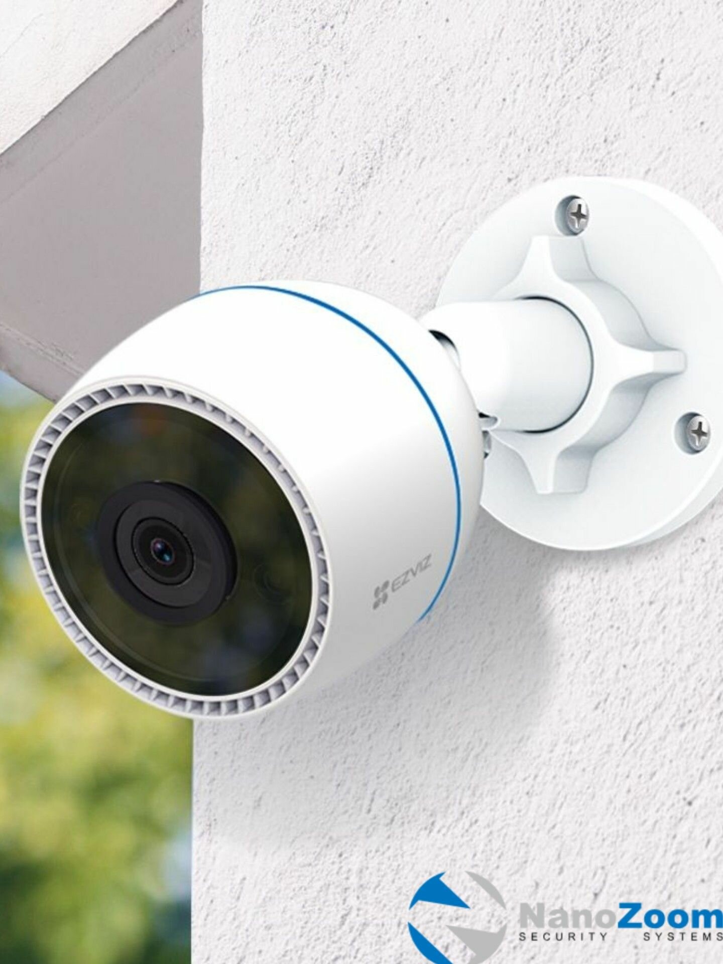 Ezviz H3c (не Color) CS-H3c 2Мп 2,8 мм - камера видеонаблюдения WiFi уличная, умная цифровая IP видеокамера для улицы с ИК подсветкой, 1920x1080 Full HD, H.265/H.264, CMOS 1/2,7"