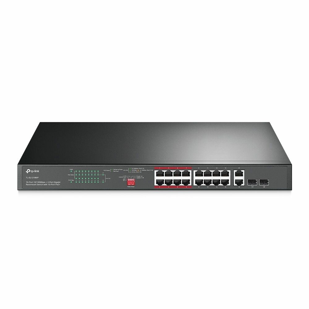 TP-Link TL-SL1218MP Коммутатор POE