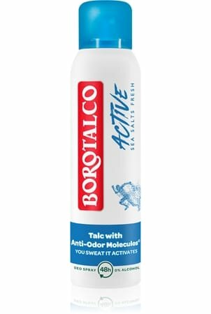 Дезодорант Borotalco Active Sea Salts, унисекс, 150 мл