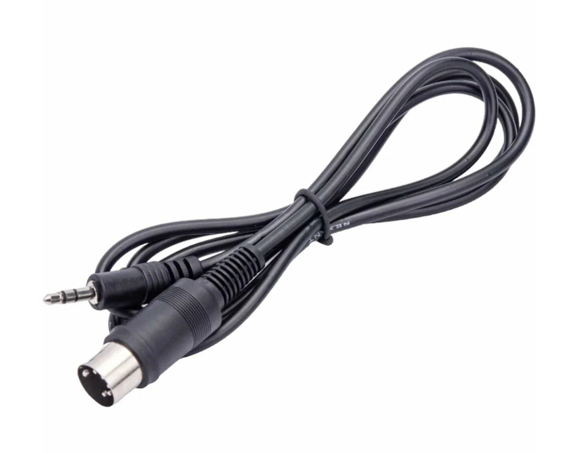 Кабель DIN 5 Pin - Stereo 3,5 мм 1,2 м