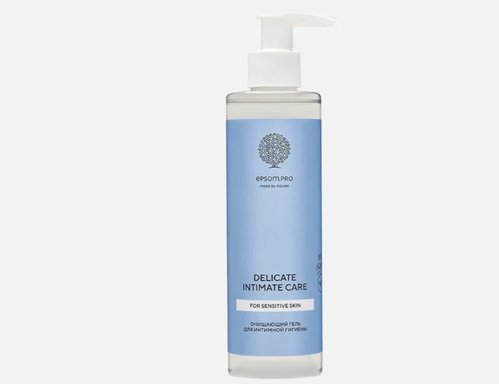 Epsom Гель очищающий для интимной гигиены "DELICATE INTIMATE WASH" 250мл