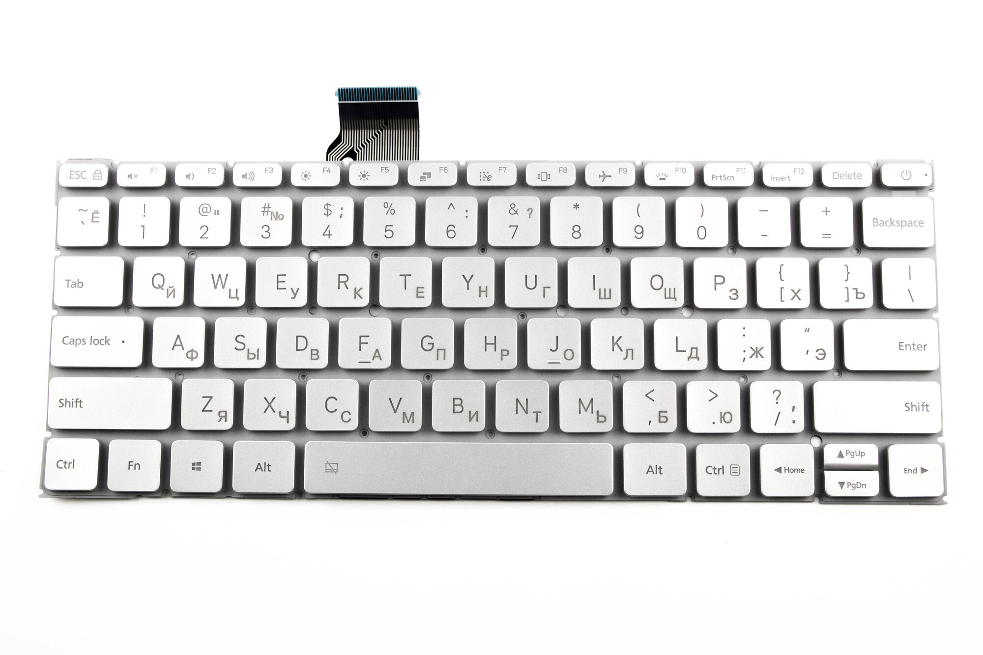 Клавиатура для ноутбука Xiaomi Air 12.5 с подсветкой p/n: 9Z. ND6BV.001 6037B0127601