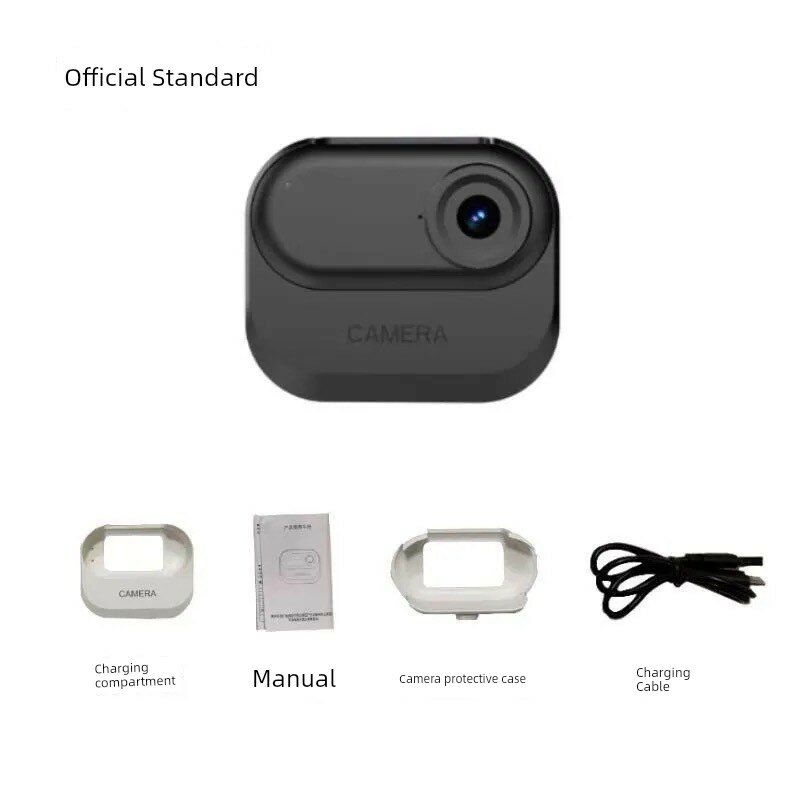D10 Action Camera Черный стандартный комплект магнитная зарядка 1080Р видео без карты памяти