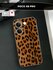 Силиконовый чехол на Poco X8 Pro / Поко X8 Про с принтом Мех леопарда