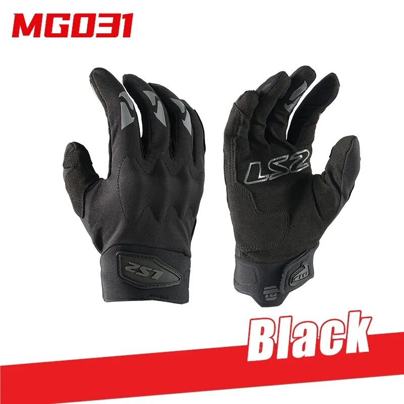 Мотоперчатки LS2 HIKER Black, размер L, MG031-Black