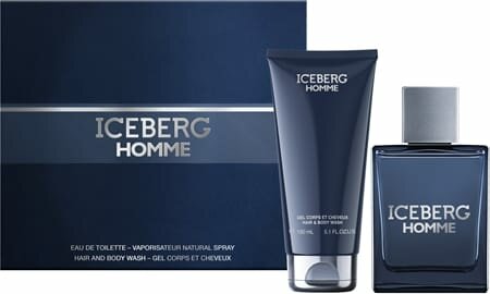 Туалетная вода Iceberg Homme, набор, 100 мл + 150 мл