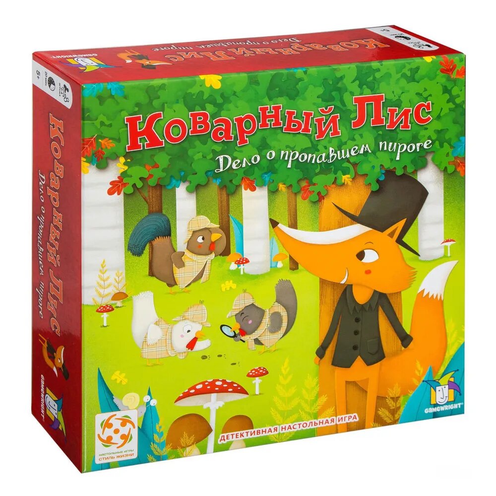 Настольная игра Стиль Жизни Коварный лис: рус