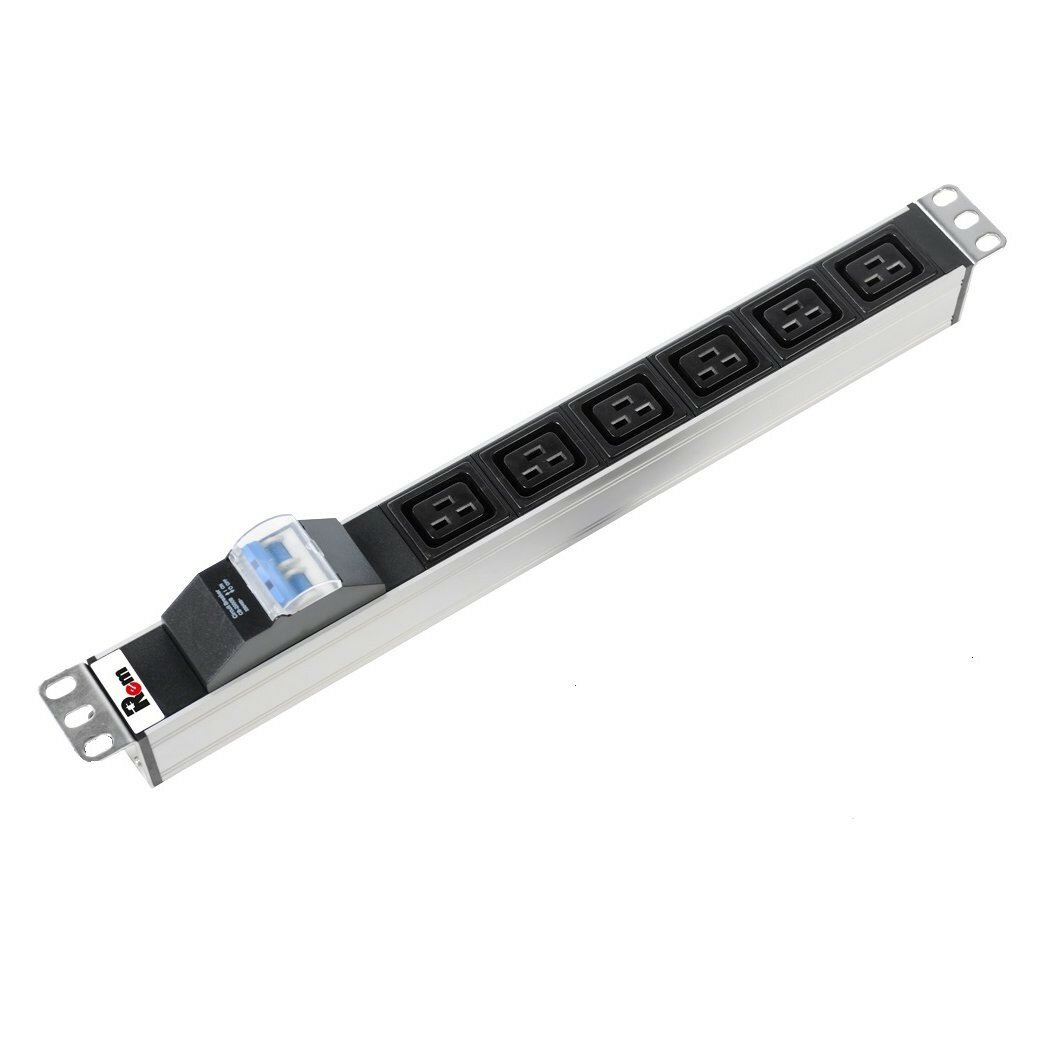 Блок сетевых розеток ЦМО R-16-6C19-A-440-K