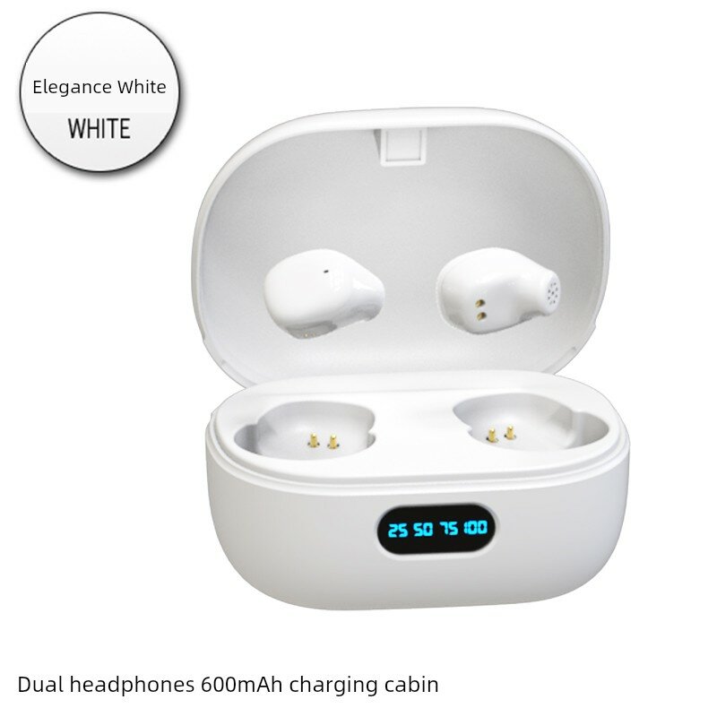 Беспроводные наушники Bluetooth C3 с ин-эар дизайном, двойной наушник для музыки, белый цвет