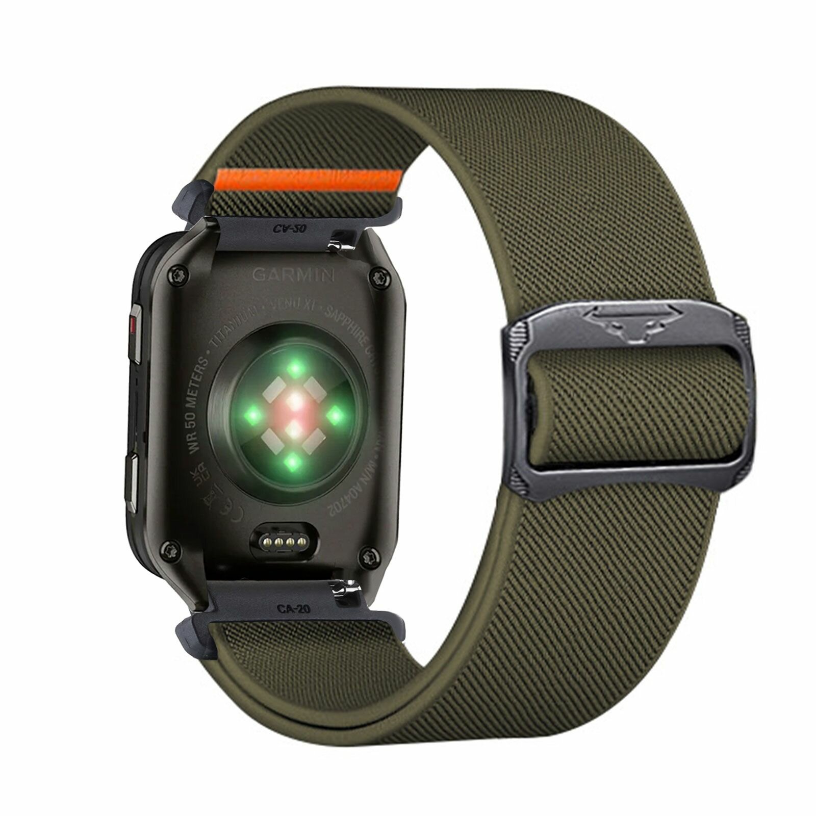 Нейлоновый ремешок для Garmin Venu X1 Эластичный Тканевый Ремень замена аксессуар