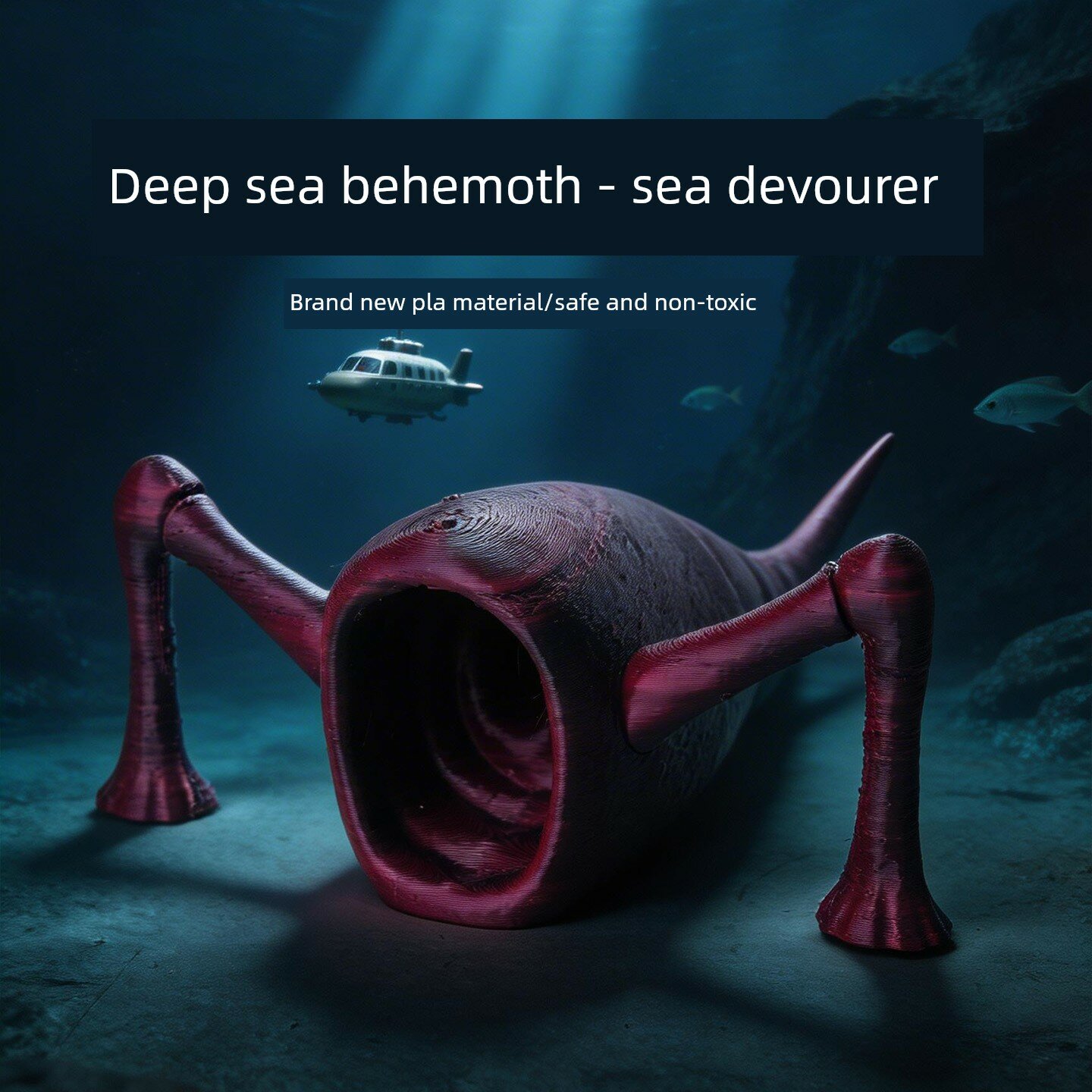 Модель Морского поглотителя 3D-печать для детей, фигура морского чудовища