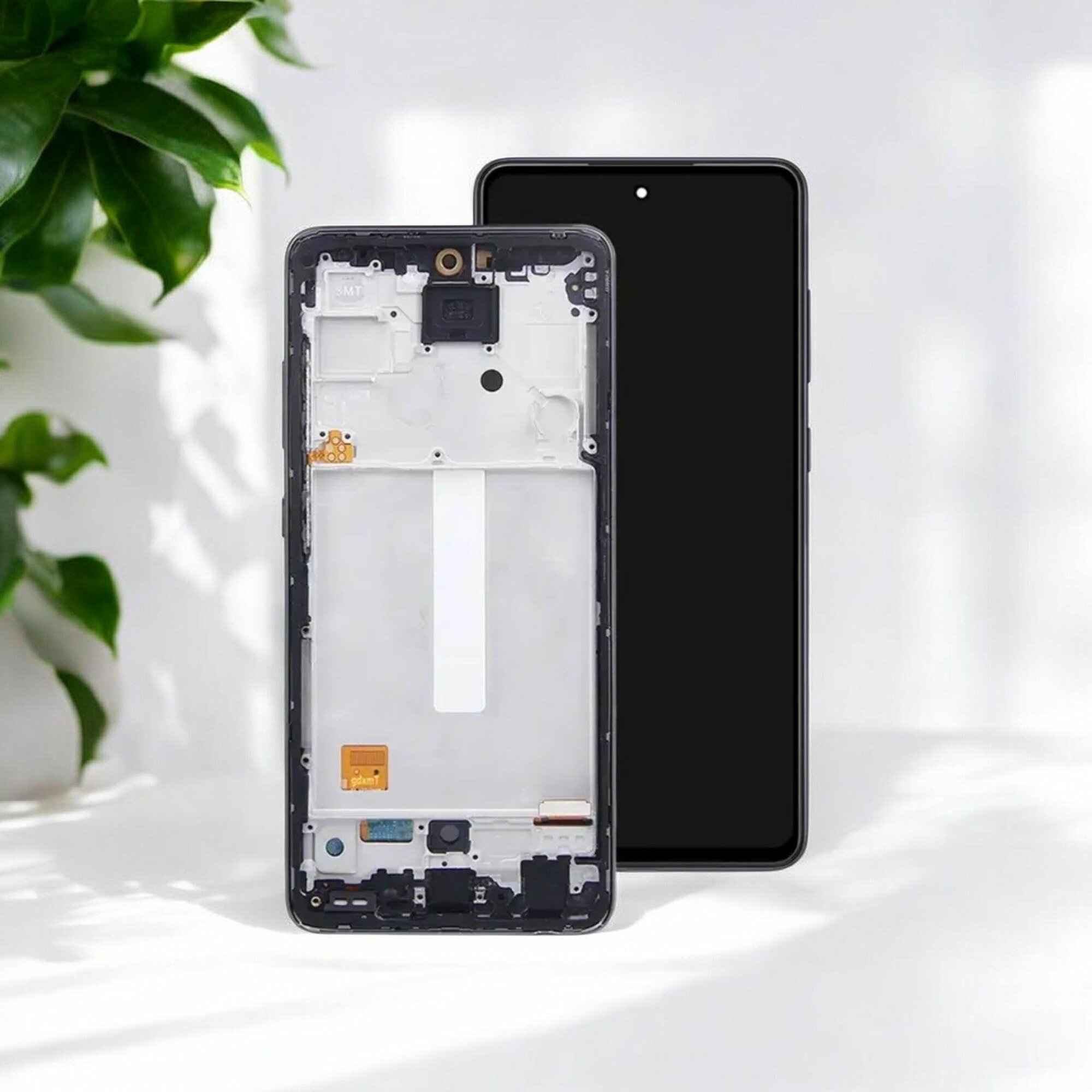 Дисплей для Samsung Galaxy A52 5G (A525F/A526B/A528B) модуль с рамкой Черный - (In-Cell)