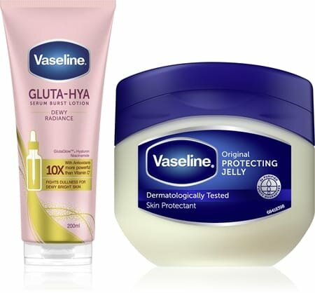 Вазелин косметический Vaseline Glow & Protect, 2 шт.