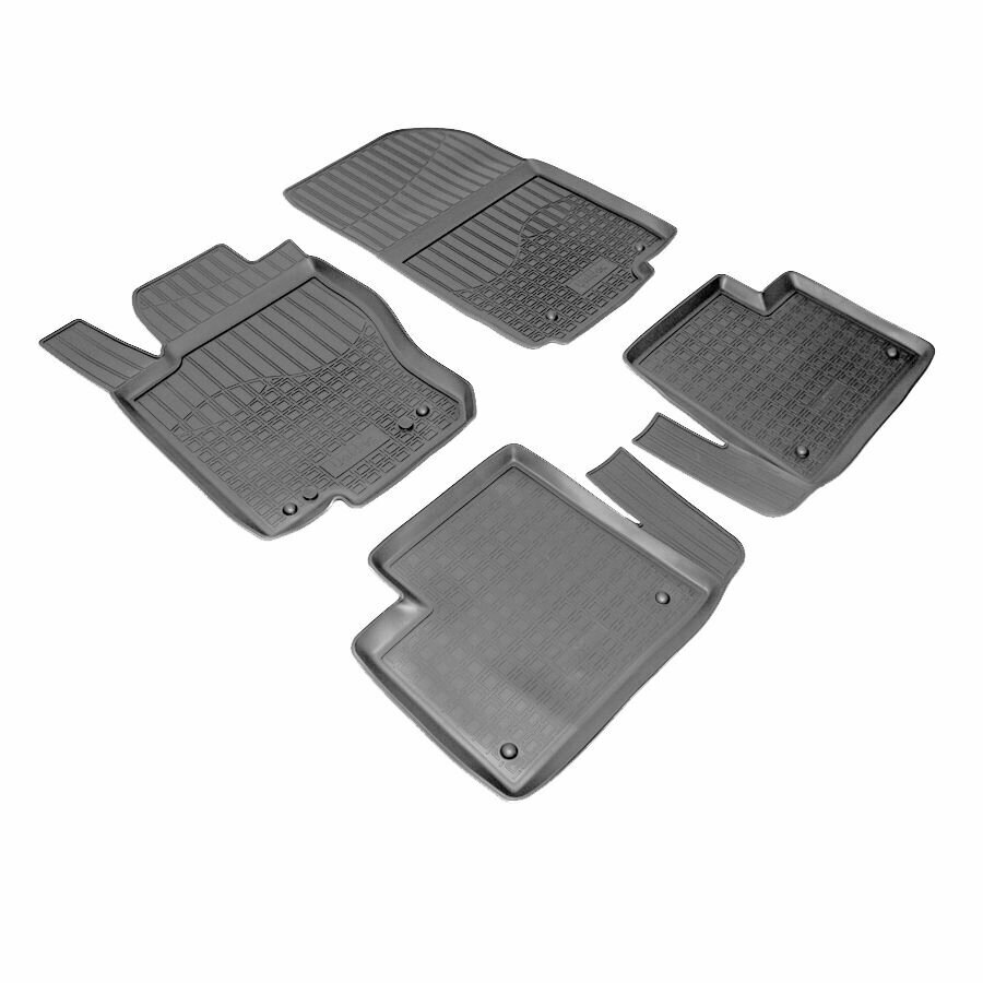 Коврики салона (полиуретан) Mercedes GL (X166) ML (W166) (2012-)