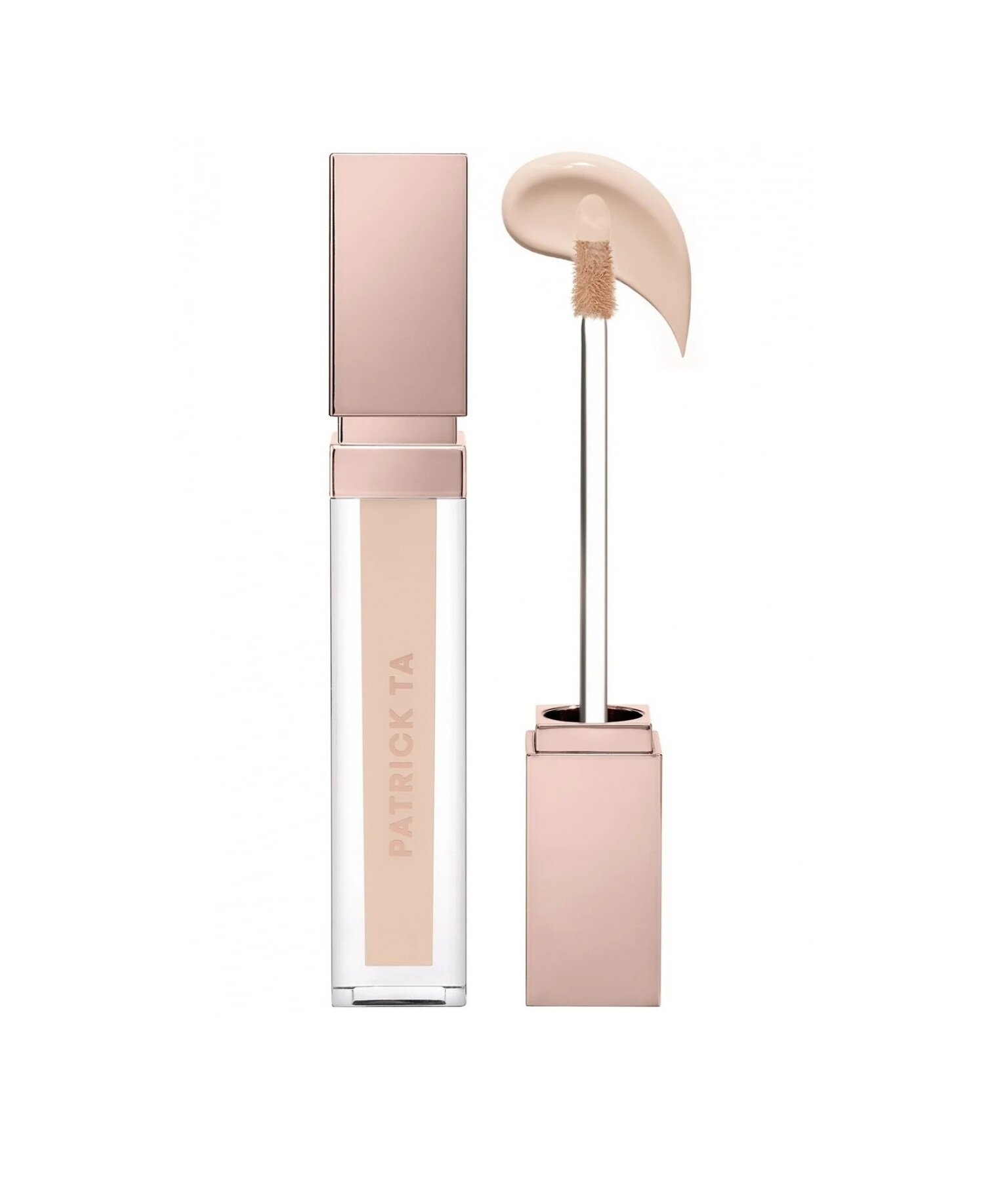 Консилер Patrick Ta Major Skin Soft Blur Brightening Concealer - Fair Rosy Neutral 4, увлажняющий, с витамином E