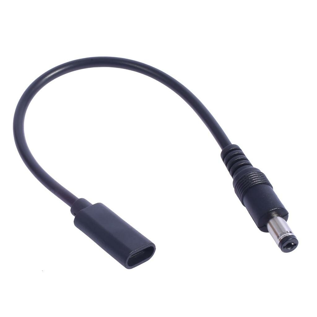 Переходник «мама» USB-C — «папа» 5,5×2,1 мм