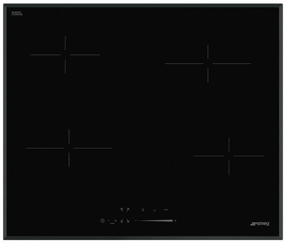 Варочная поверхность Smeg SE464TB