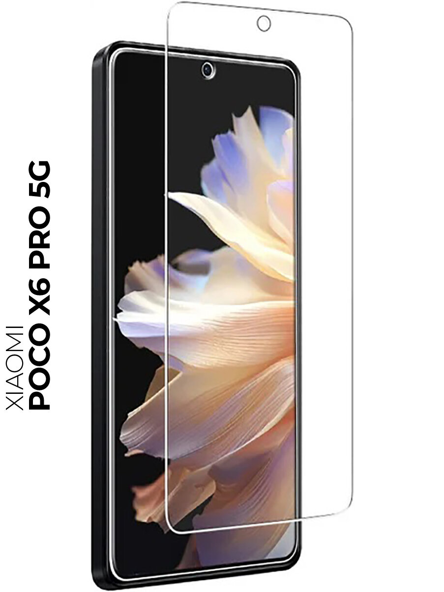 Защитное стекло без рамки для Xiaomi Poco X6 Pro 5G