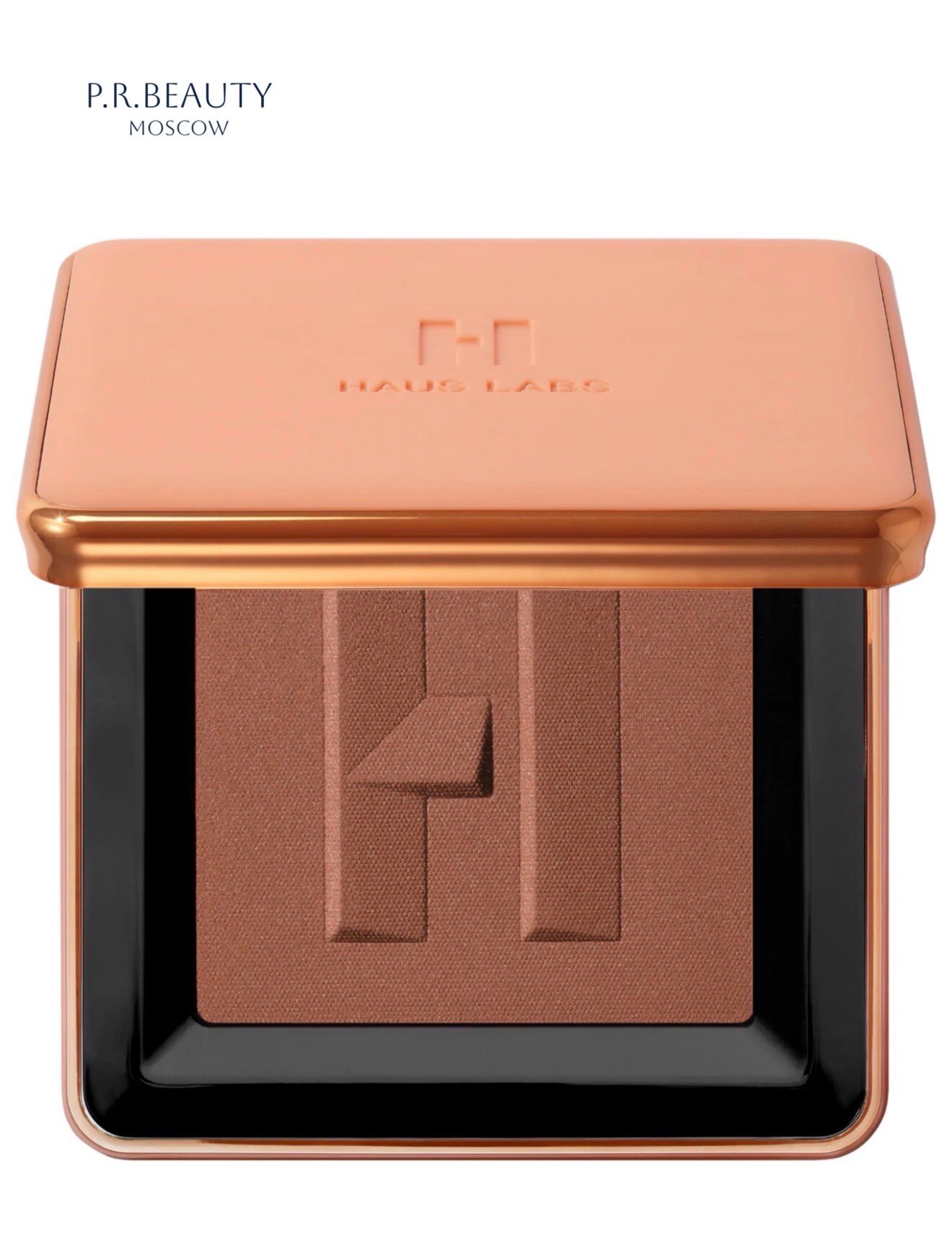 HAUS LABS BY LADY GAGA Power Sculpt Velvet Talc-Free Powder Bronzer Бронзер в оттенке Amber Horizon Medium
