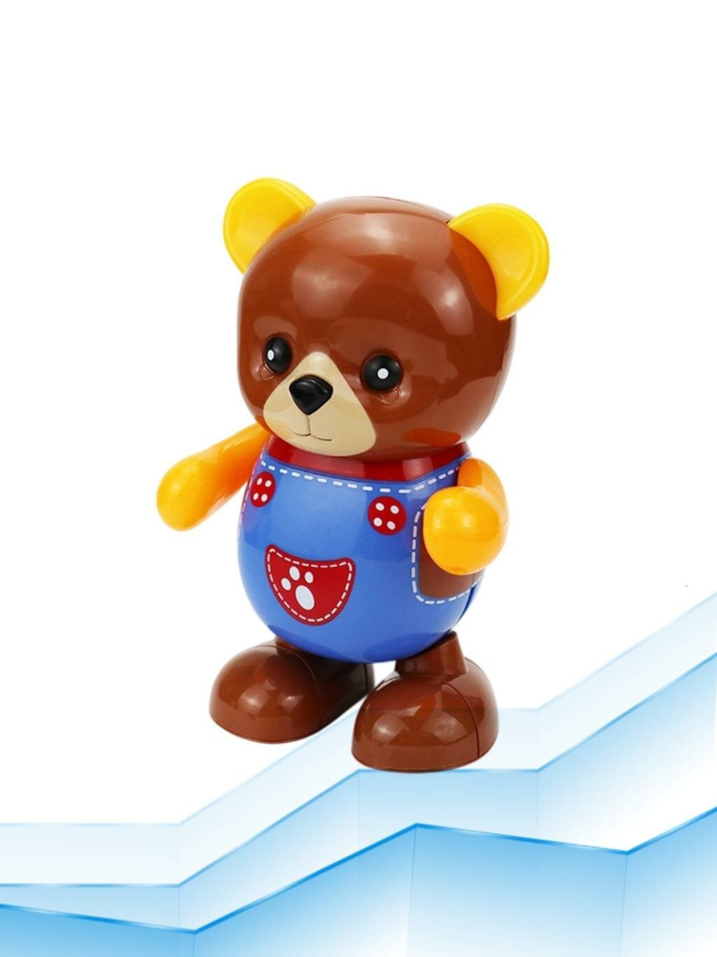 Музыкальная ходячая игрушка-робот для малышей, Маленький медвежонок