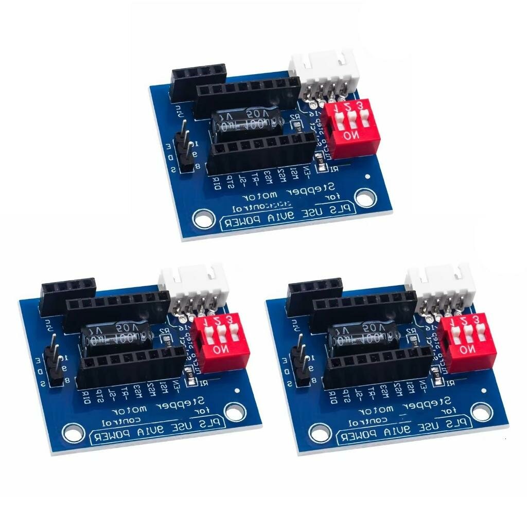 Драйвер шагового двигателя A4988/DRV8825, 3pc