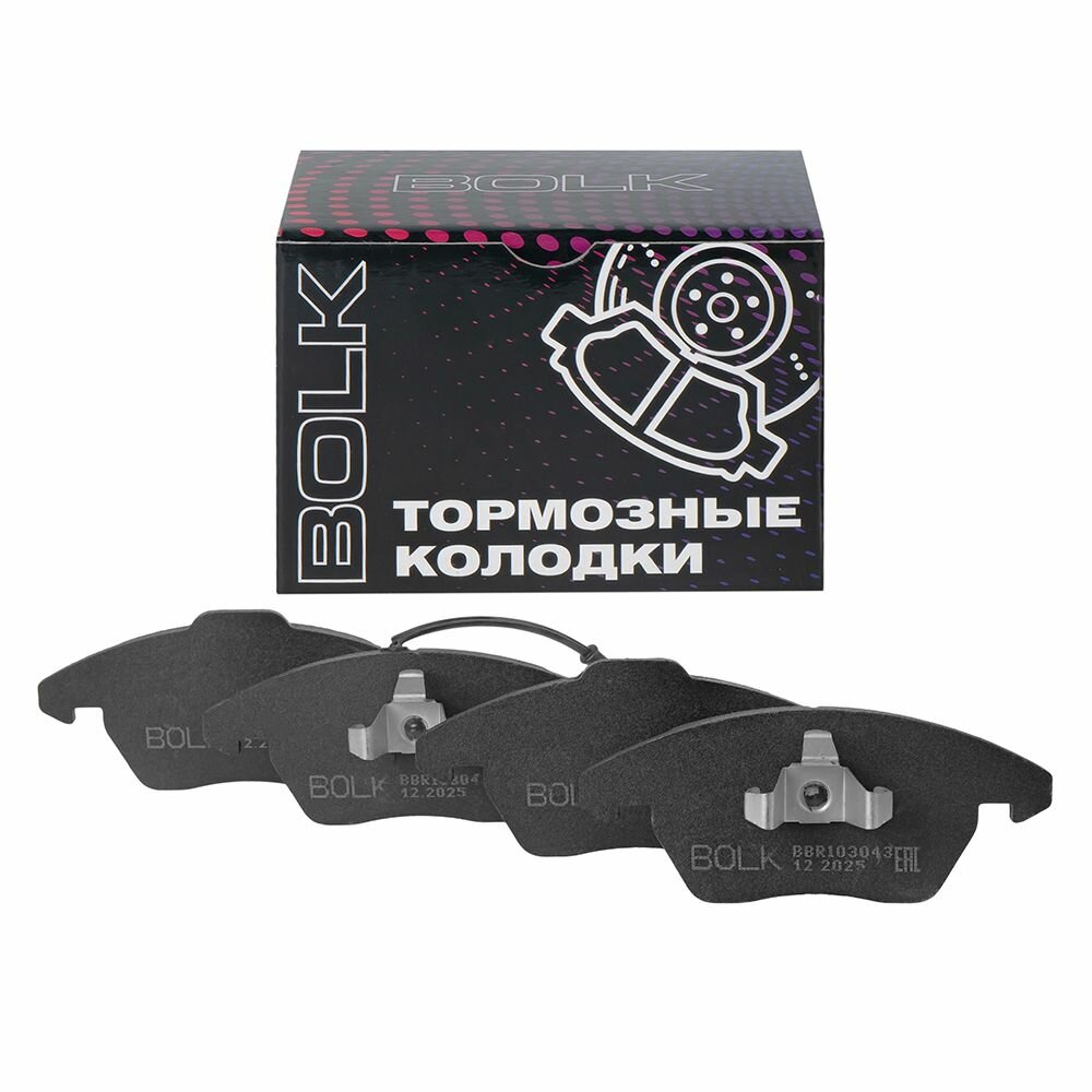 Колодки передние для AD VW SEAT SKODA PA 03-06 BOLK BBR103043