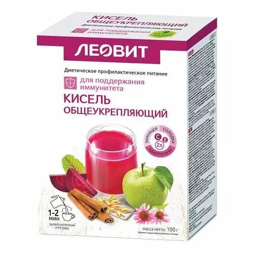 Кисель Общеукрепляющий 20 г, 5 шт.