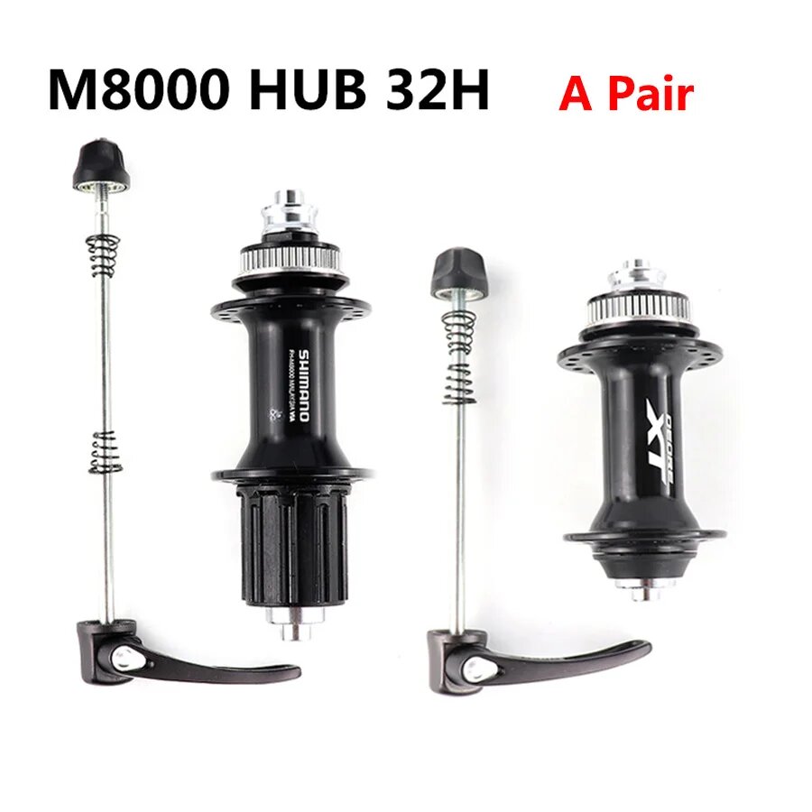 SHIMANO DEORE XT M8000 Втулки для велосипеда HB FH-M8000(32H)